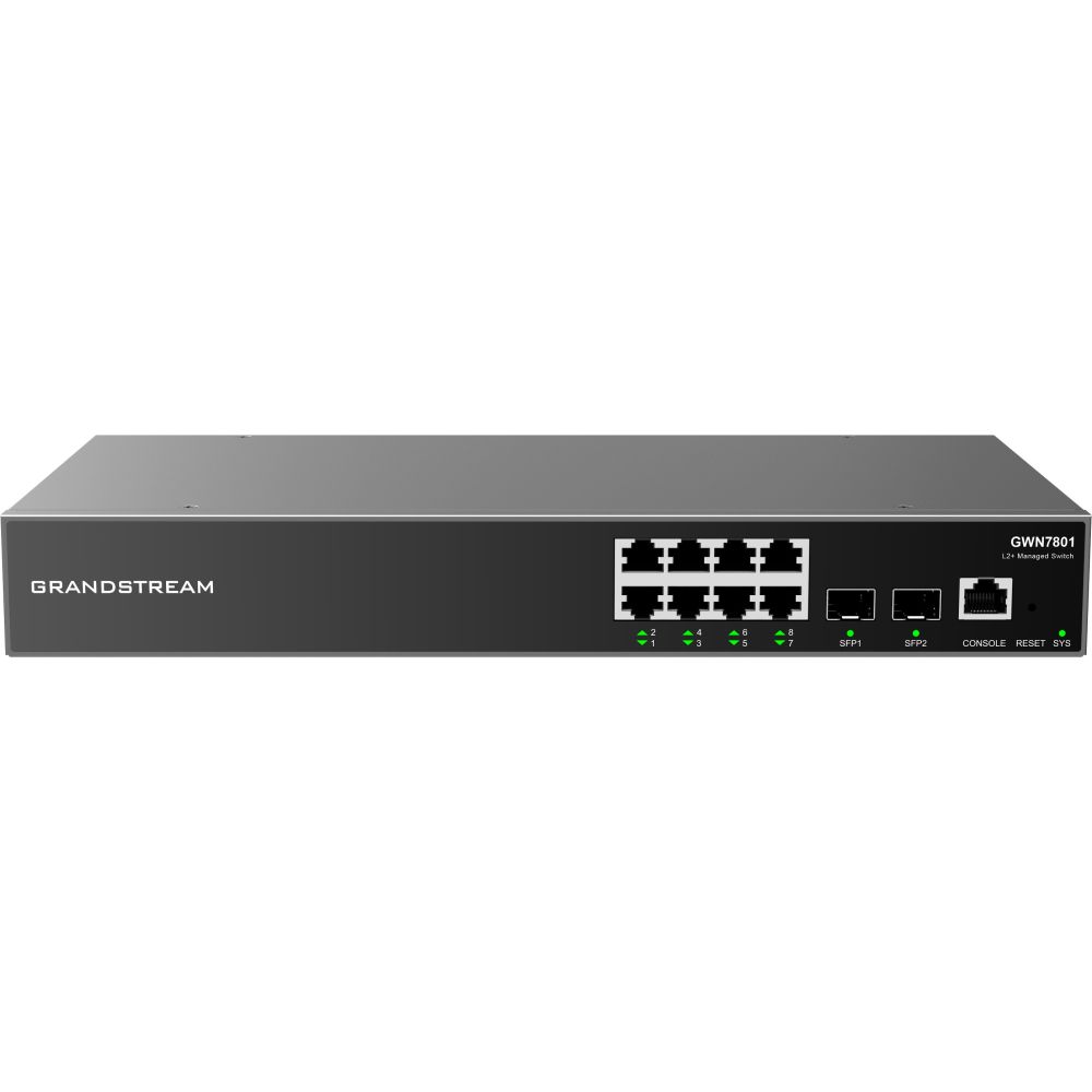 Grandstream GWN7802 Enterprise Layer 2+ Managed Network Switch - Prism Electronics And Technologies